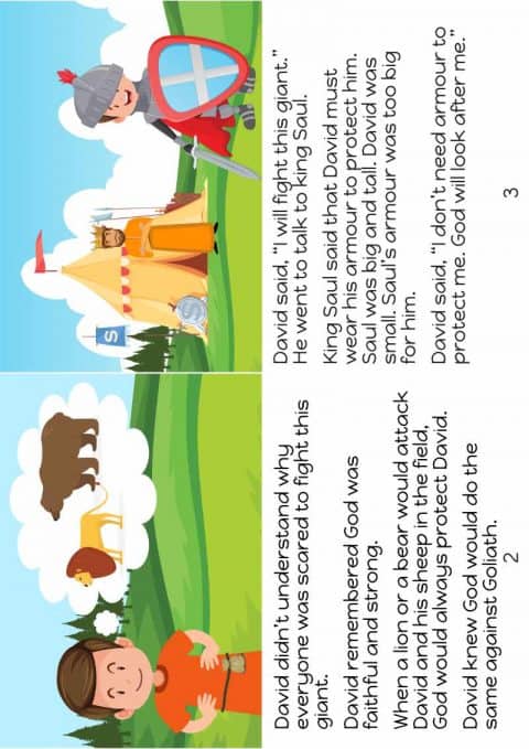 David and Goliath - Bible lessons for kids - Trueway Kids