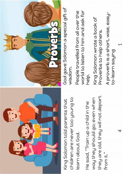Proverbs - Bible lesson for kids - Trueway Kids