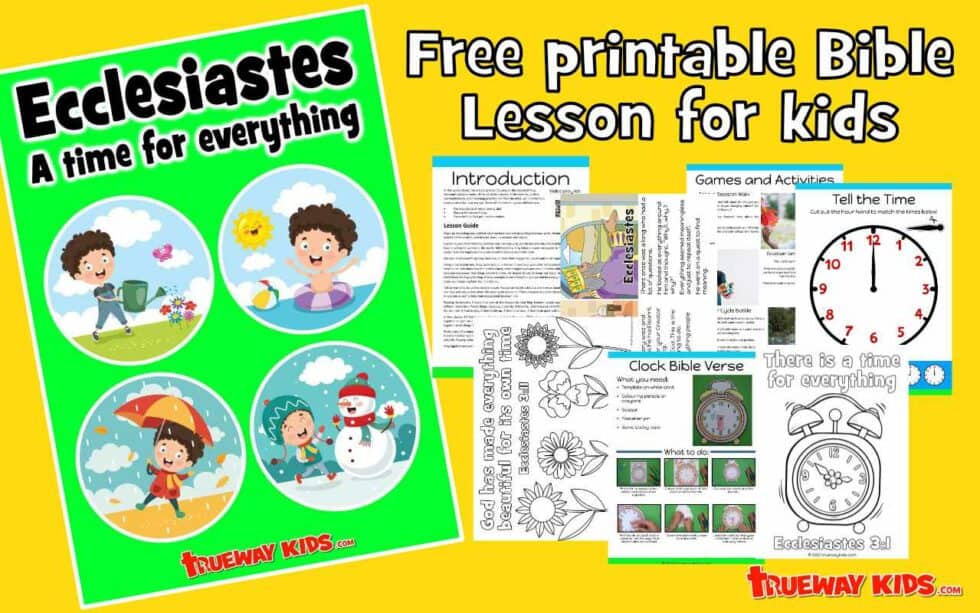 Ecclesiastes - Bible Lessons for kids - Trueway Kids