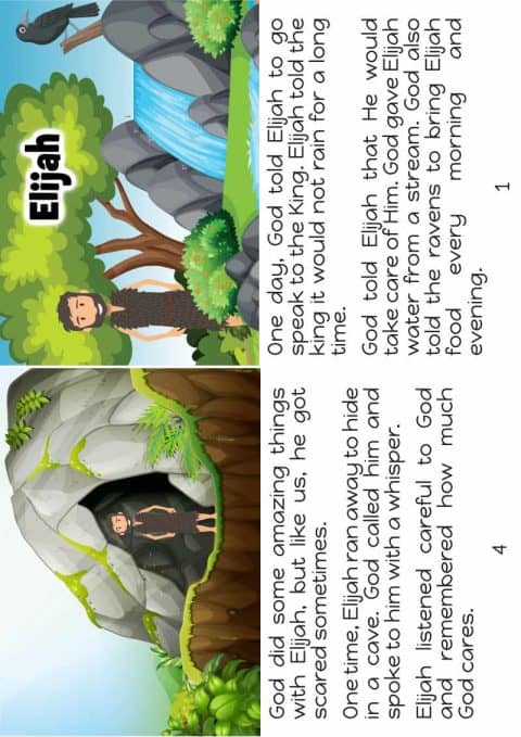 Elijah Bible Lessons for kids - Trueway Kids