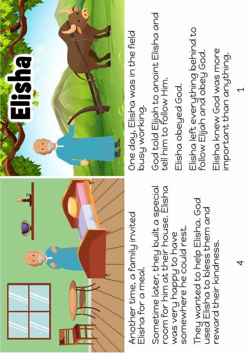 Elisha - Bible lesson for kids - Trueway Kids