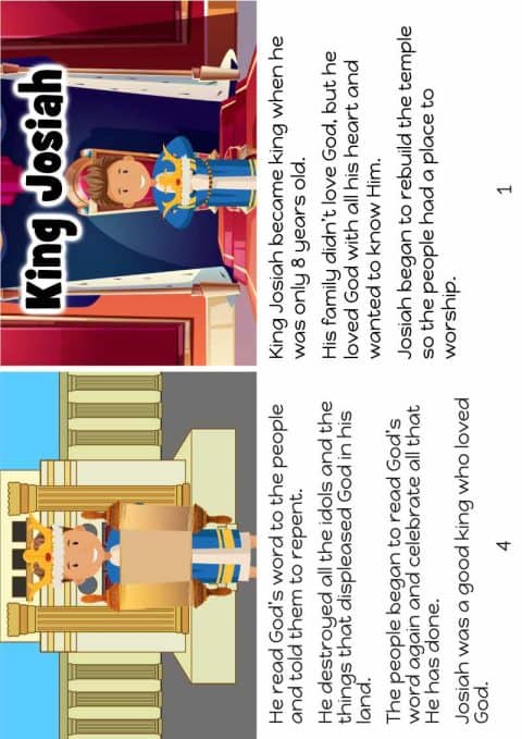 King Josiah - Children's Bible lesson - Trueway Kids