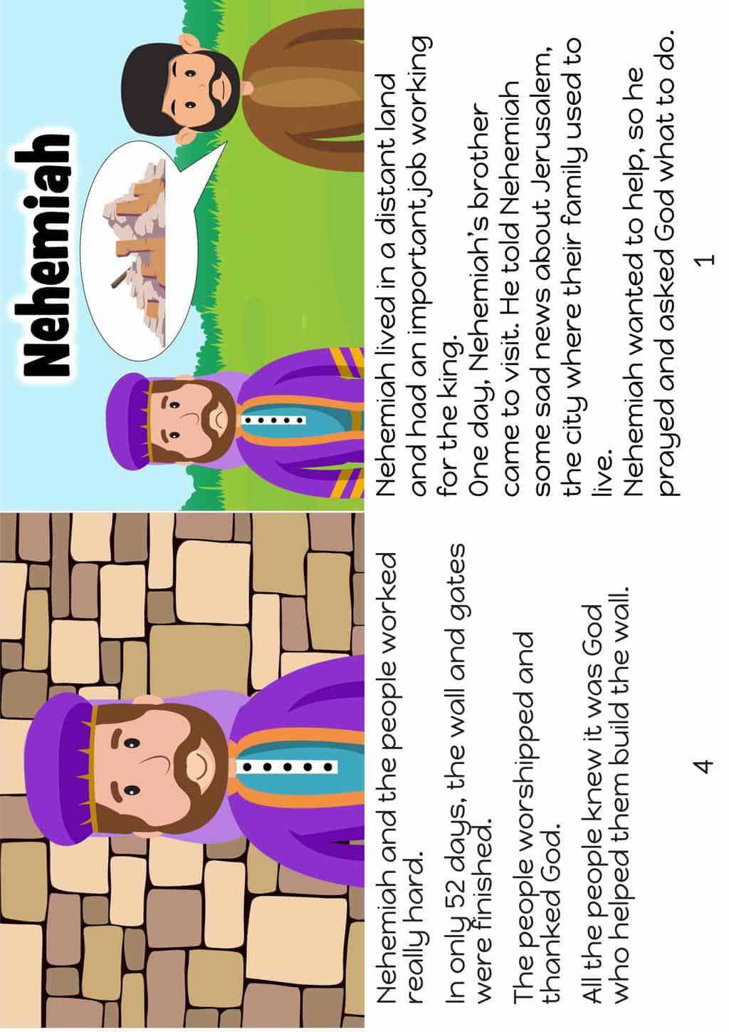 Nehemiah - Bible lesson for kids - Trueway Kids