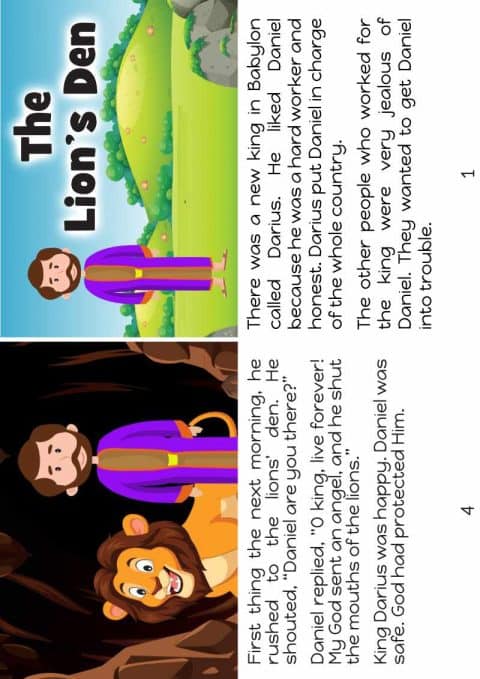Daniel and the Lion’s Den - Bible lesson for kids - Trueway Kids