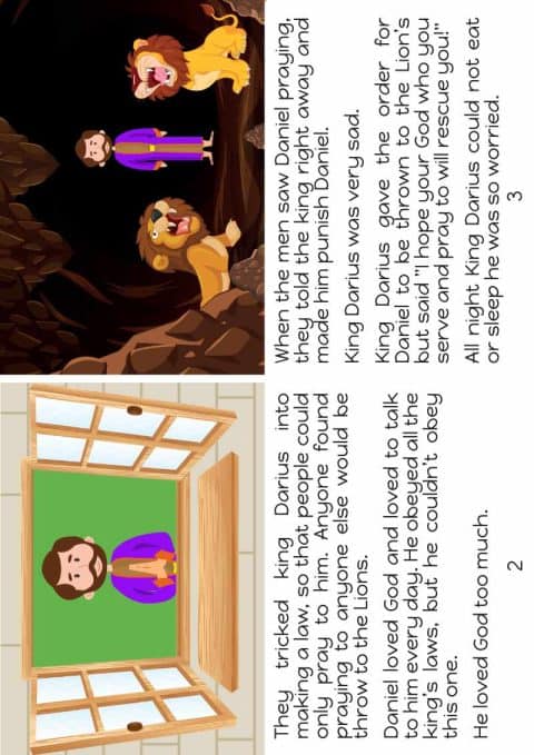 Daniel and the Lion’s Den - Bible lesson for kids - Trueway Kids