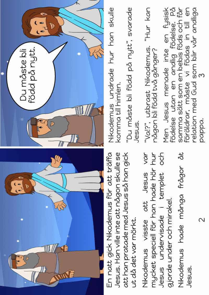 Jesus och Nikodemus (Joh. 3:1–21) - Trueway Kids