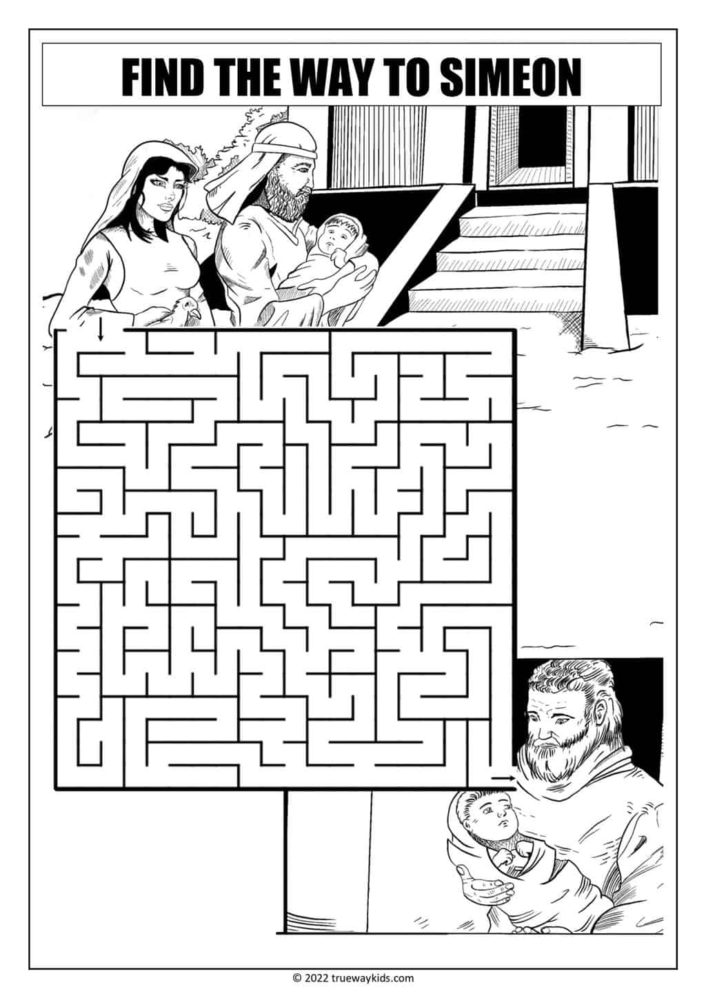 JESUS PRESENTED AT THE TEMPLE - Teen Bible lesson - Trueway Kids