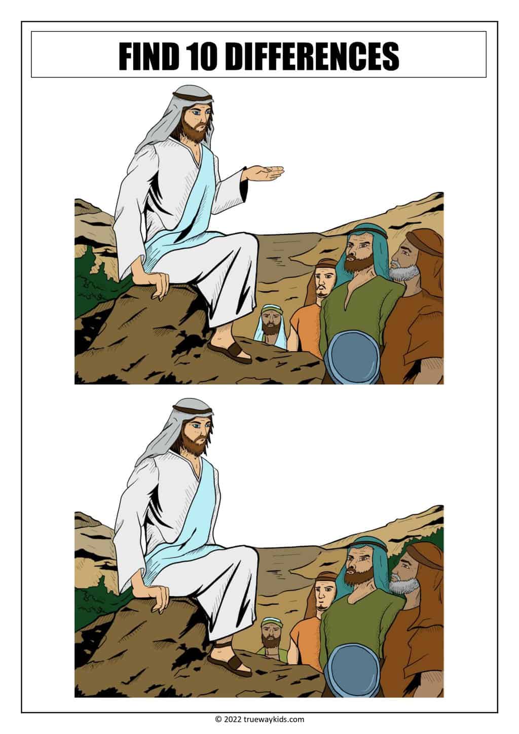 THE SERMON ON THE MOUNT - Teen Bible lesson - Trueway Kids