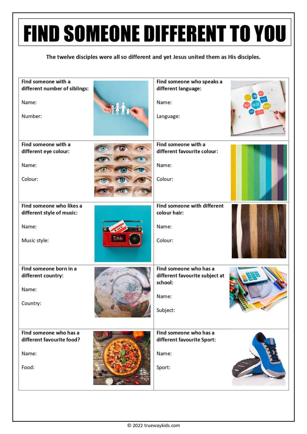 JESUS CHOOSES HIS DISCIPLES - Teen Bible lesson - Trueway Kids