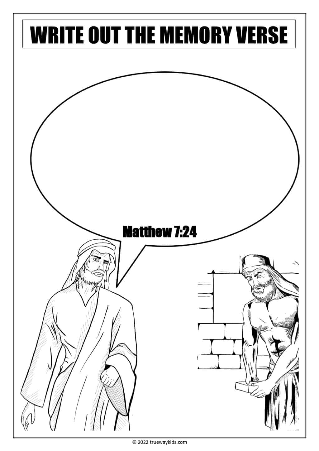 THE WISE AND FOOLISH BUILDERS - (MATTHEW 7:24-29) Teen Bible lesson ...