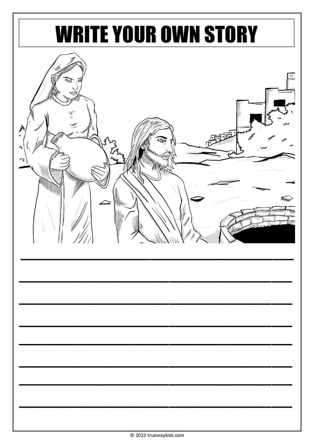 THE SAMARITAN WOMAN - John 4 - Teen Bible study - Trueway Kids