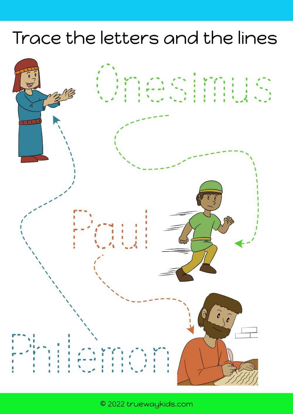 Philemon - Bible lesson for kids - Trueway Kids