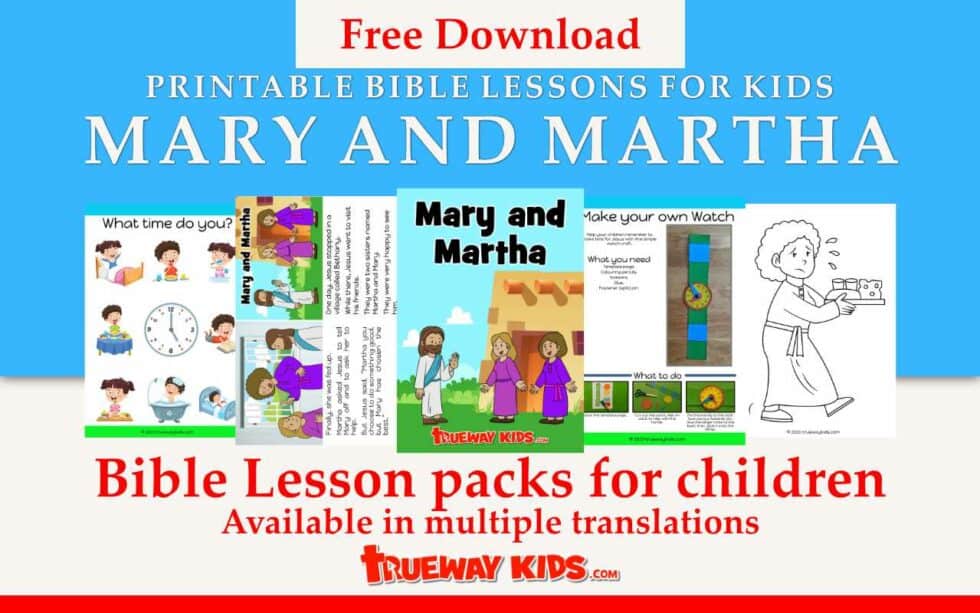 Mary and Martha - Trueway Kids