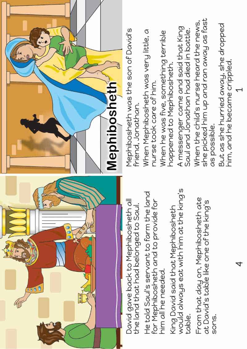 Mephibosheth - Bible lesson for kids - Trueway Kids