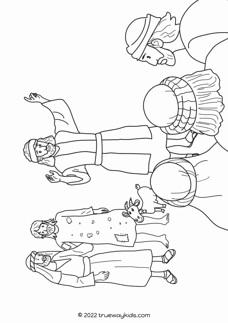 Peter and John Heal a Lame Beggar - Trueway Kids