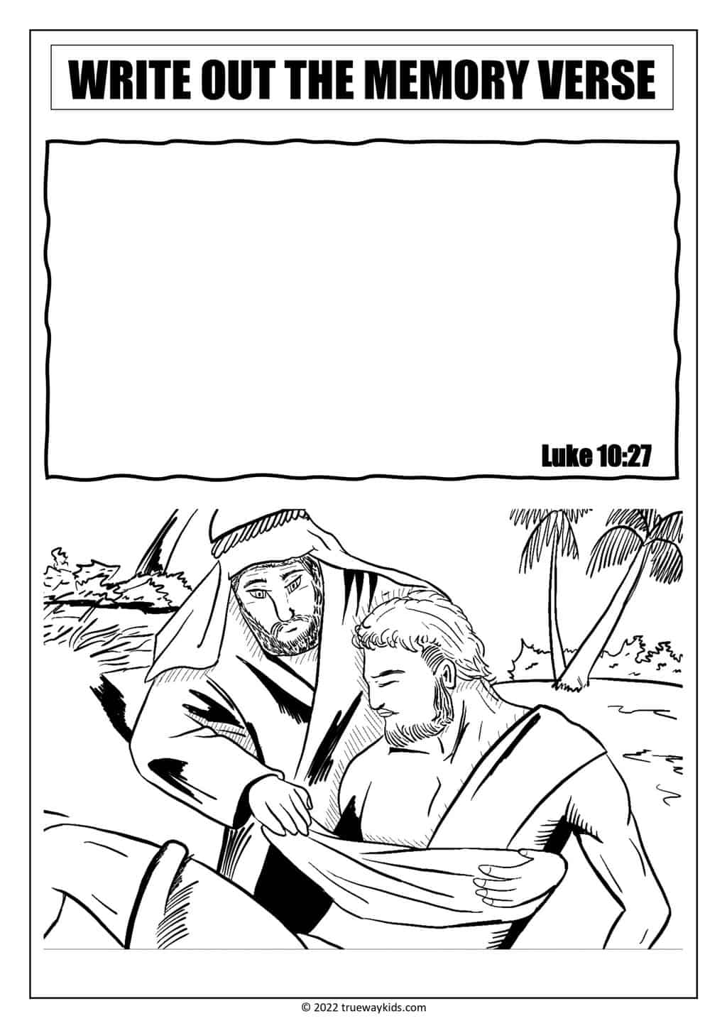 THE PARABLE OF THE GOOD SAMARITAN - LUKE 10:25-37 (Teen Bible lesson ...