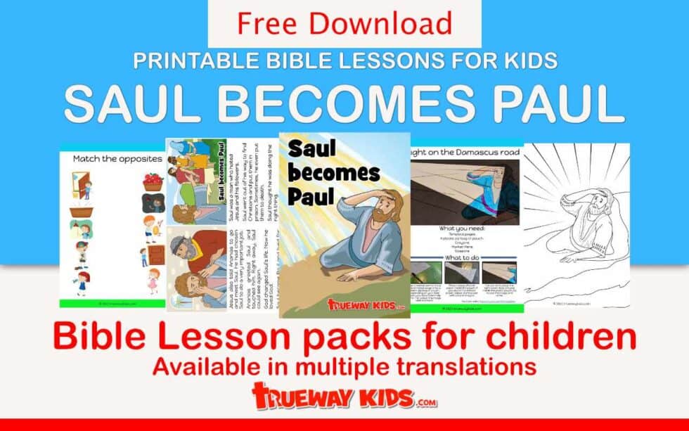 Saul becomes Paul - Trueway Kids