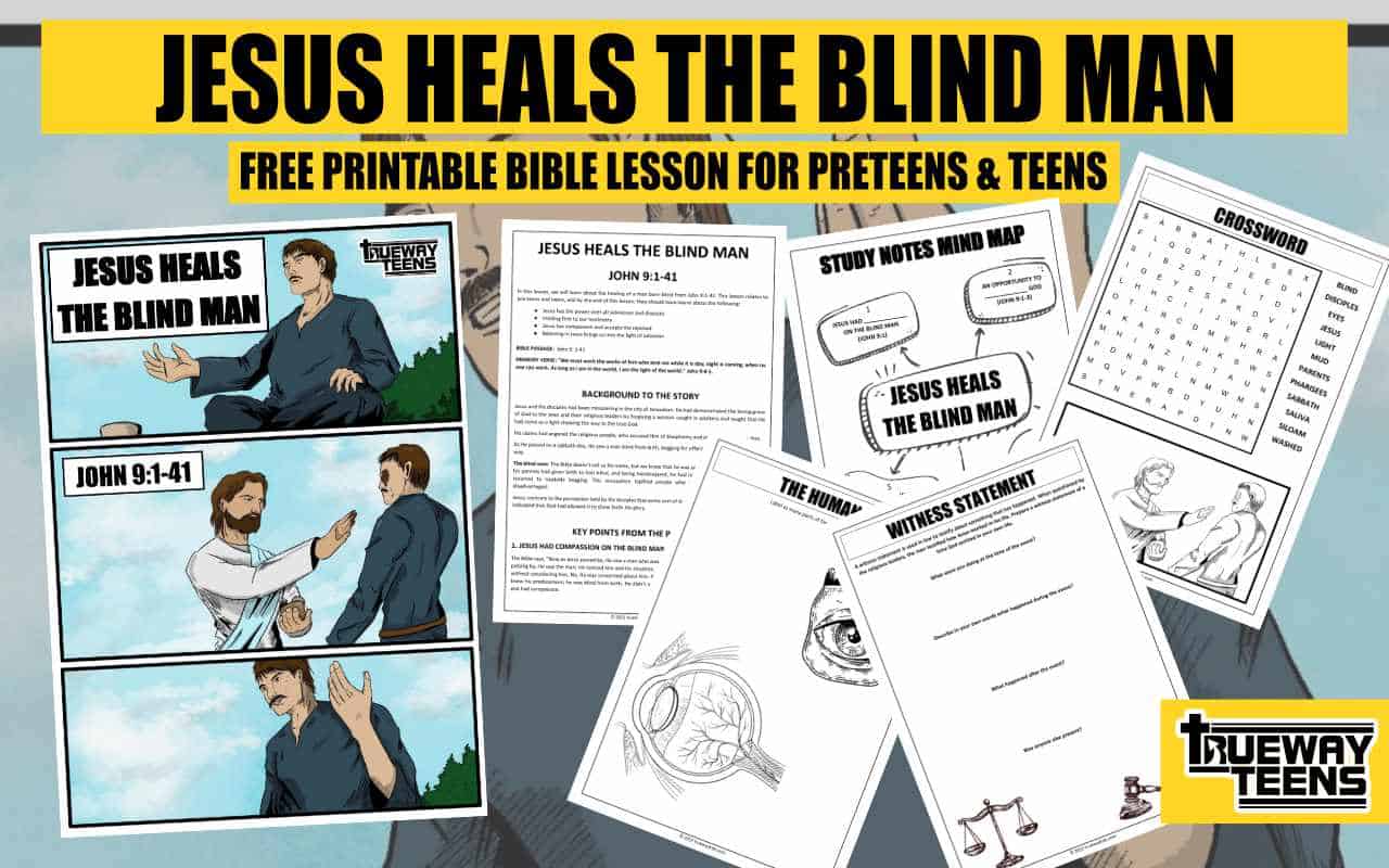 Jesus Heals The Blind Man Word Mission Church International