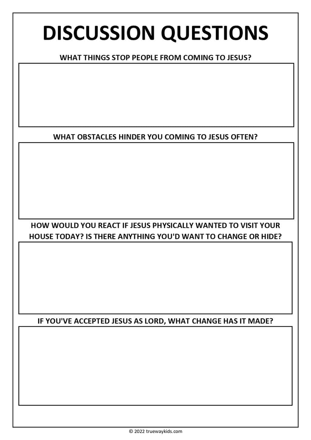 JESUS AND ZACCHAEUS - Luke 19:1-10 (Bible lesson for teens) - Trueway Kids