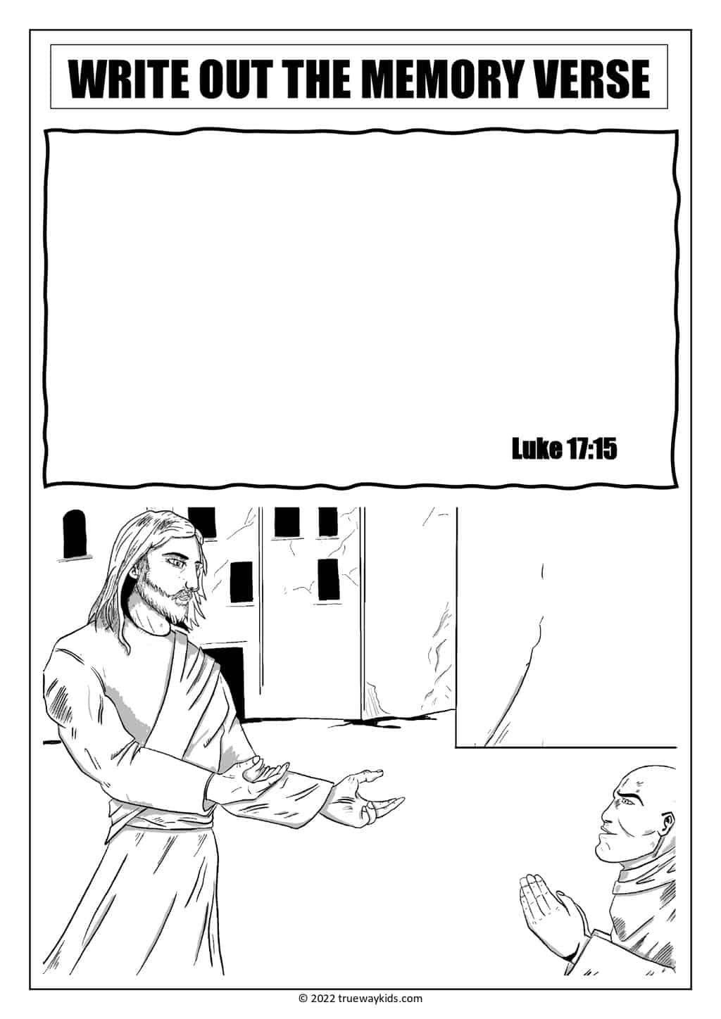 THE TEN LEPERS - Luke 17:11-19 (Bible lesson for teens) - Trueway Kids