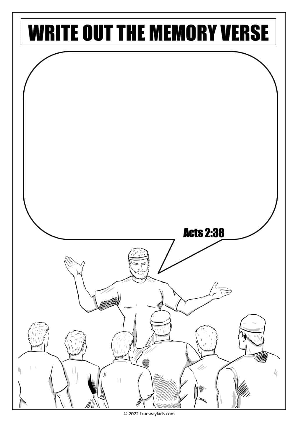 PENTECOST - ACTS 2 - Bible lesson for Teens - Trueway Kids