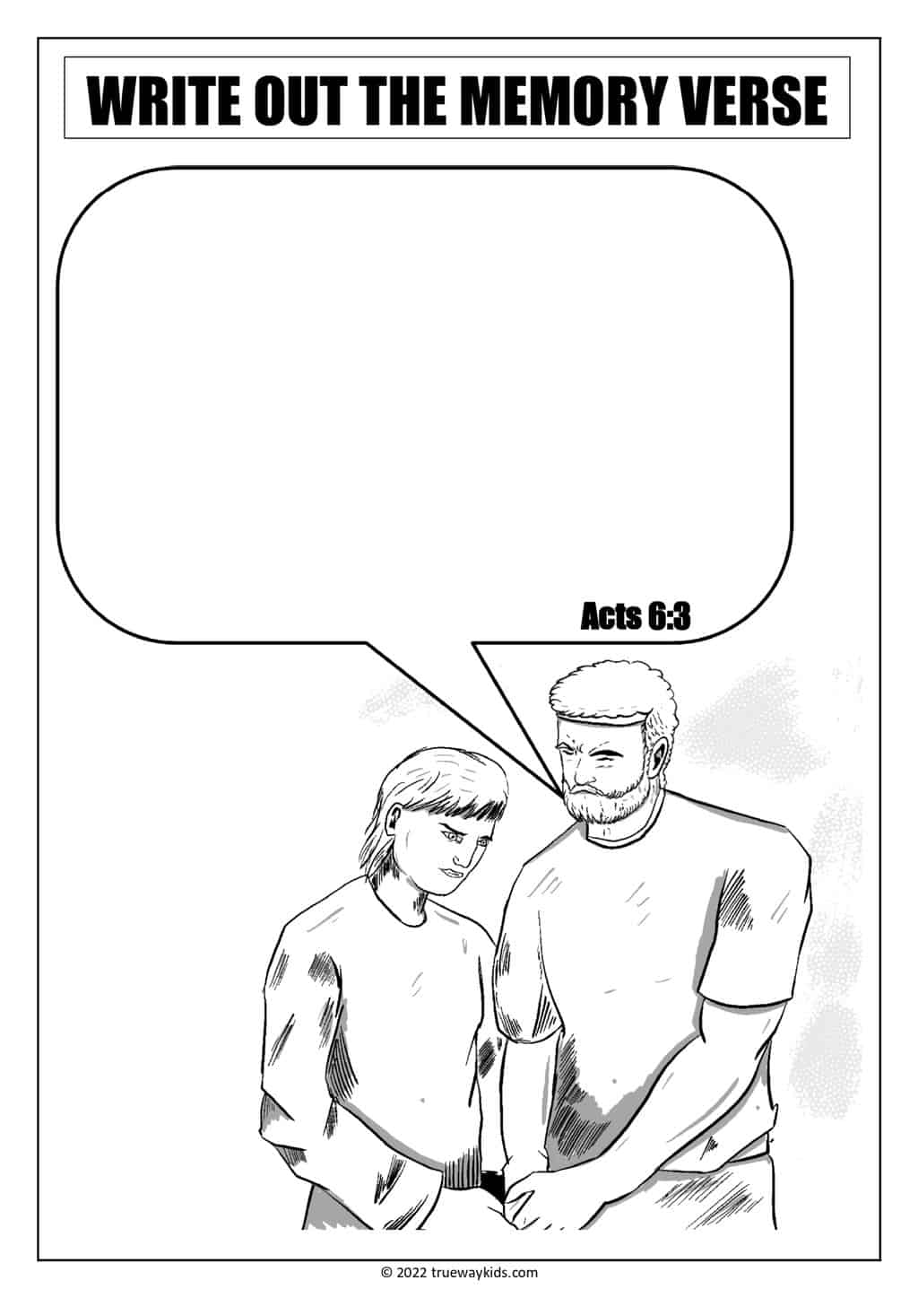 THE SEVEN CHOSEN TO SERVE - ACTS 6 (Bible lesson for teens) - Trueway Kids