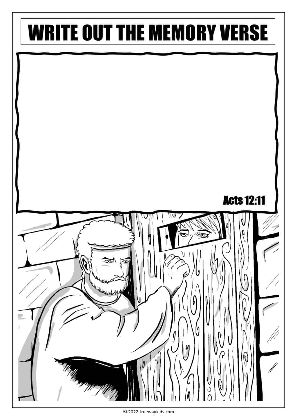 PETER IS RESCUED FROM PRISON - Acts 12:1-18 (Bible lesson for teens ...