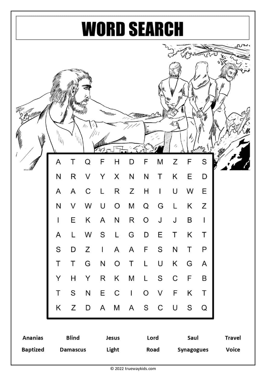 SAUL’S CONVERSION - ACTS 9 (Bible lesson for teens) - Trueway Kids