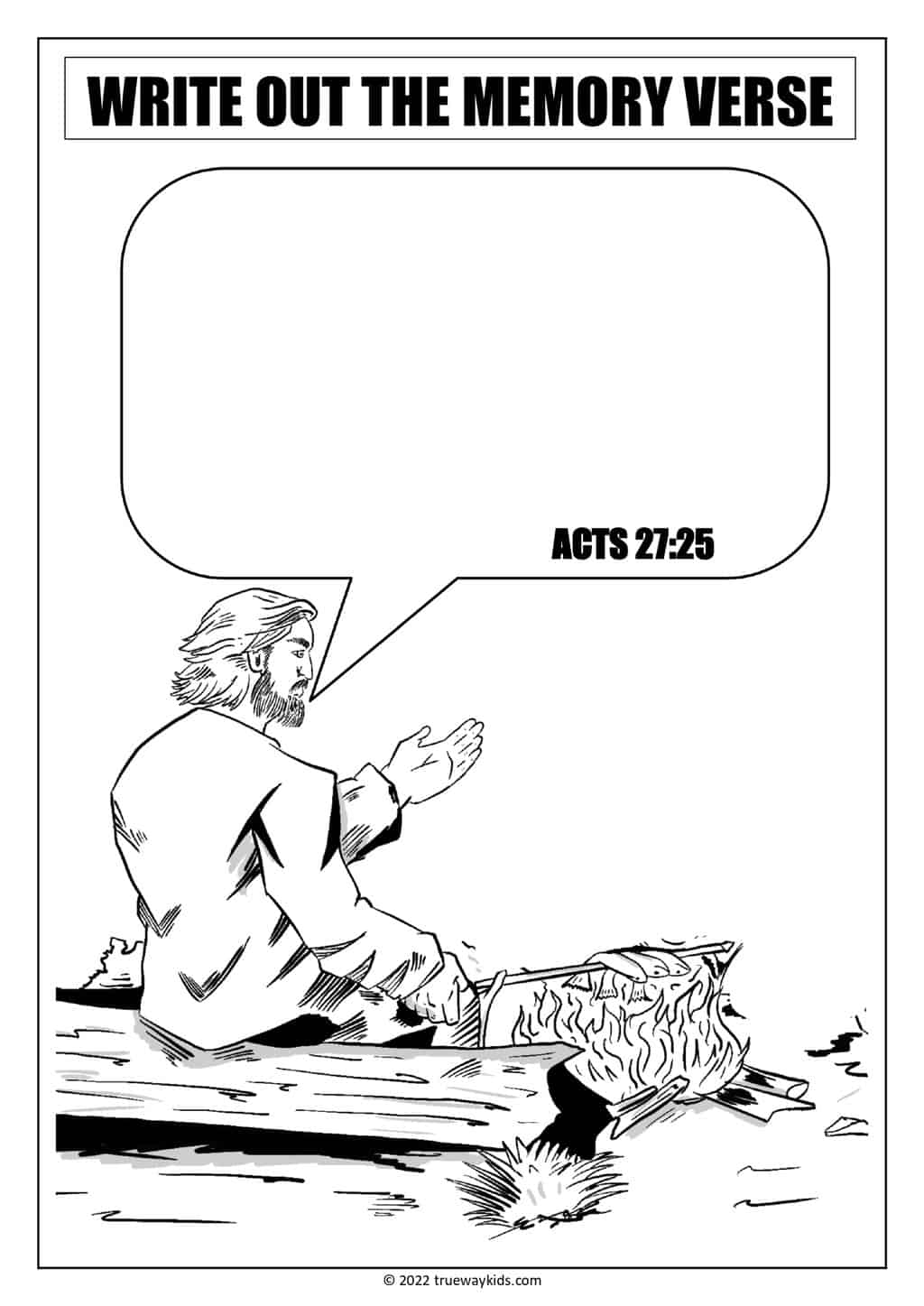 PAUL'S SHIPWRECK - Acts 27:1-28:10 - (Bible lesson for teens) - Trueway ...