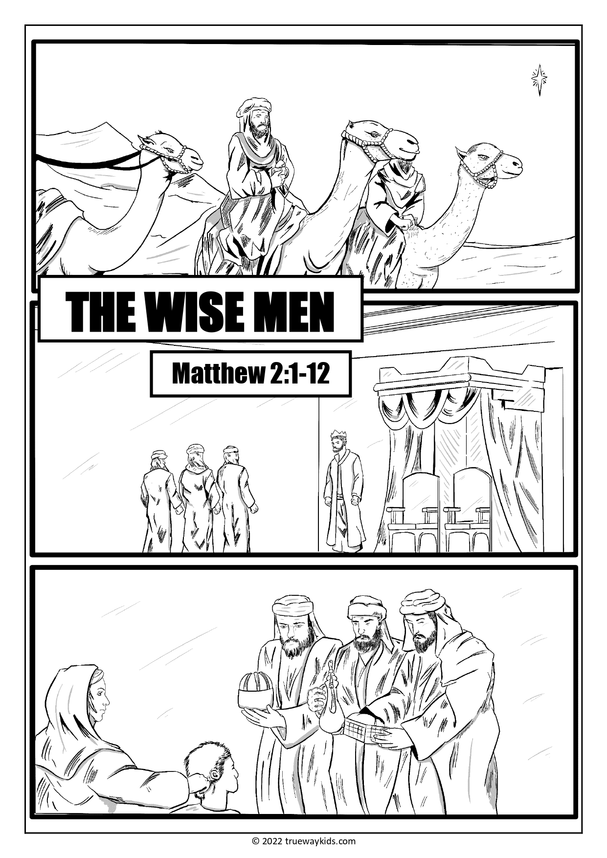 THE WISE MEN (MAGI) - MATTHEW 2:1-12 (Bible lessons for teens ...