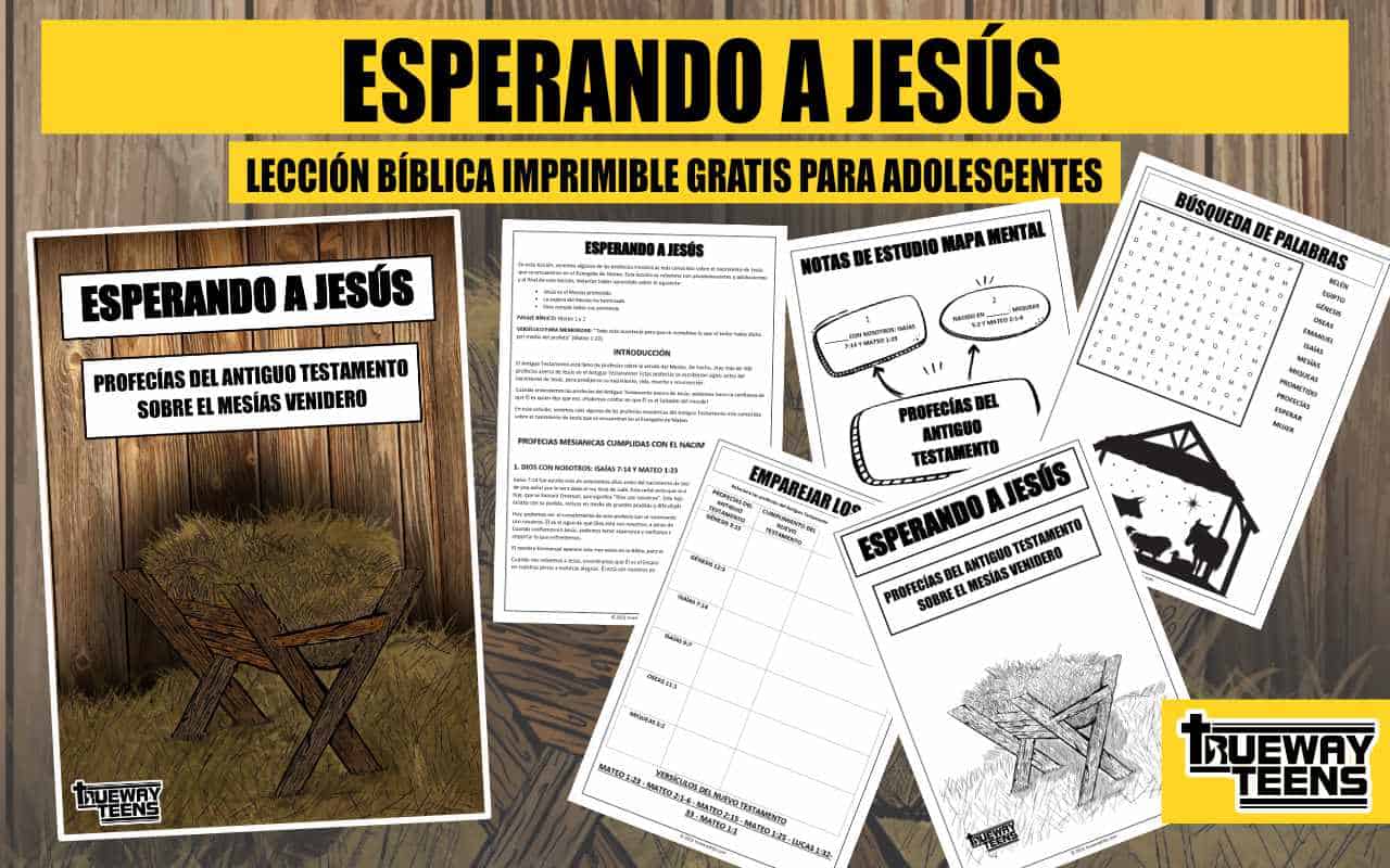 ESPERANDO A JESÚS - Lección bíblica para jóvenes - Trueway Kids