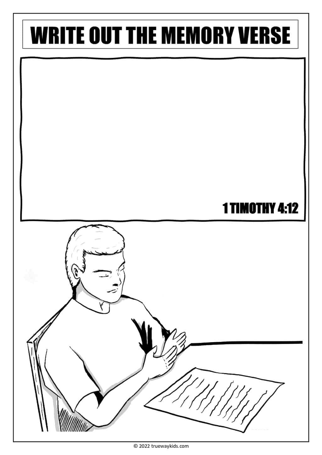 Timothy (Bible lesson for teens) - Trueway Kids