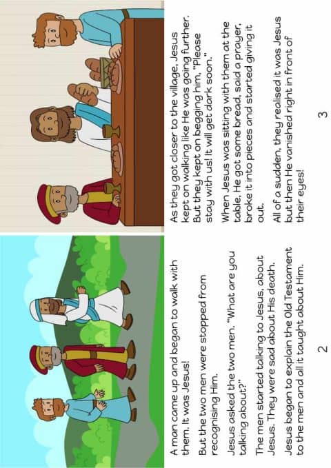 The Road to Emmaus - Bible lesson for kids - Trueway Kids