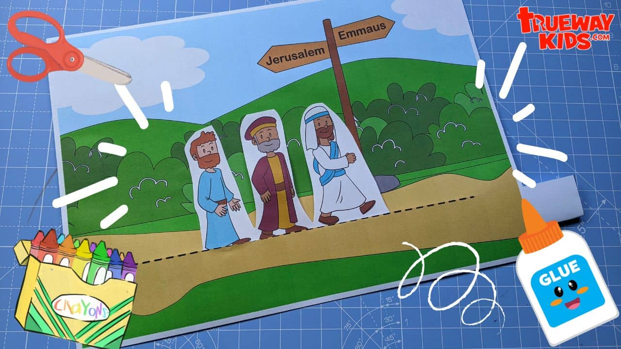 The Road to Emmaus - Bible lesson for kids - Trueway Kids