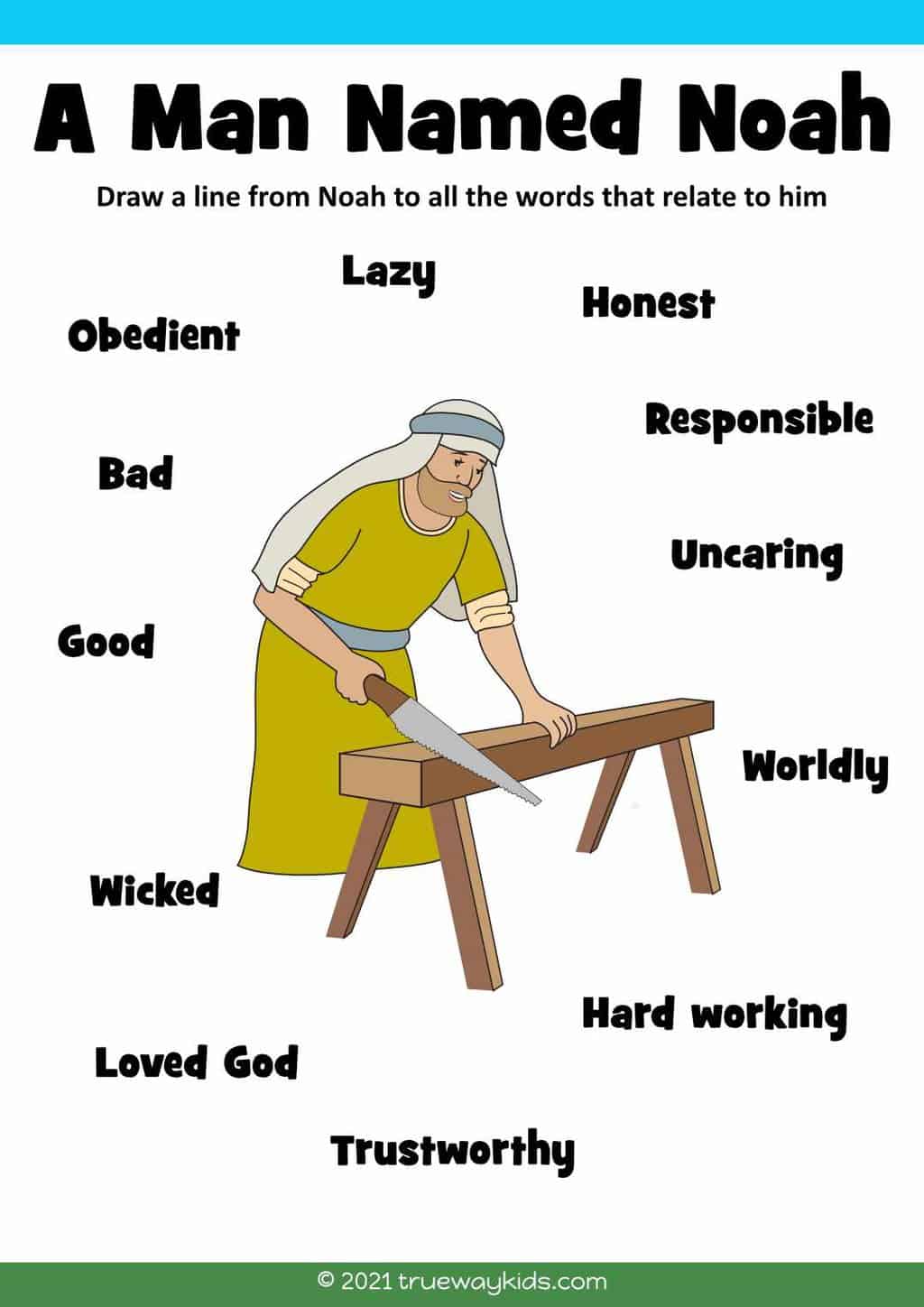 Noah's Ark (Bible lesson for 5 - 10 year old) - Trueway Kids