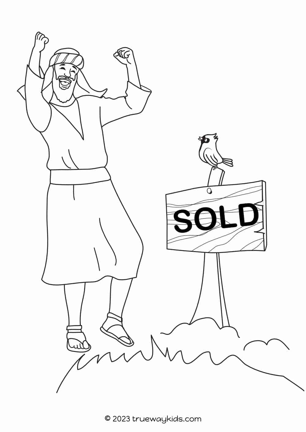 The Parable of the Hidden Treasure - Bible lesson for kids - Trueway Kids