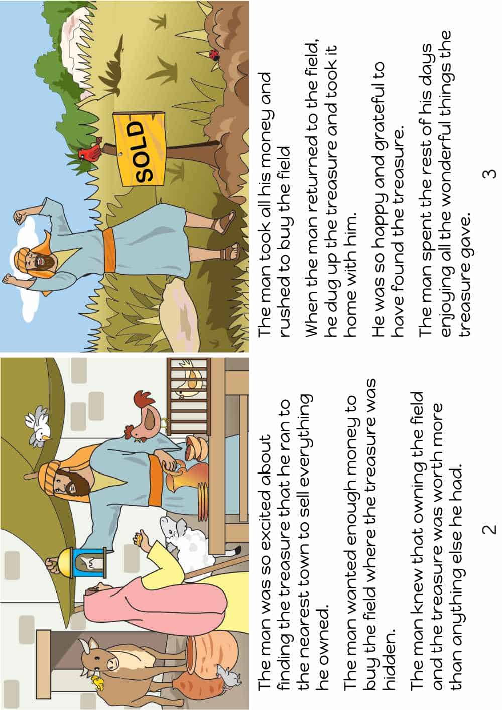 The Parable of the Hidden Treasure - Bible lesson for kids - Trueway Kids