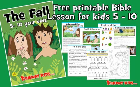 The Fall- Genesis 3 (Bible lesson for 5 - 10 year old) - Trueway Kids