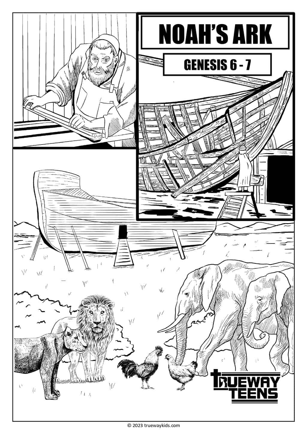 Noah's Ark - Genesis 6-7 (Teen Bible lesson) - Trueway Kids