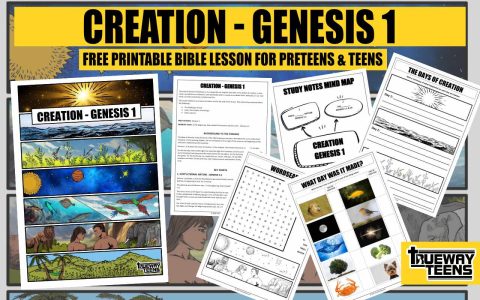 CREATION - GENESIS 1 (Teen Bible lesson) - Trueway Kids