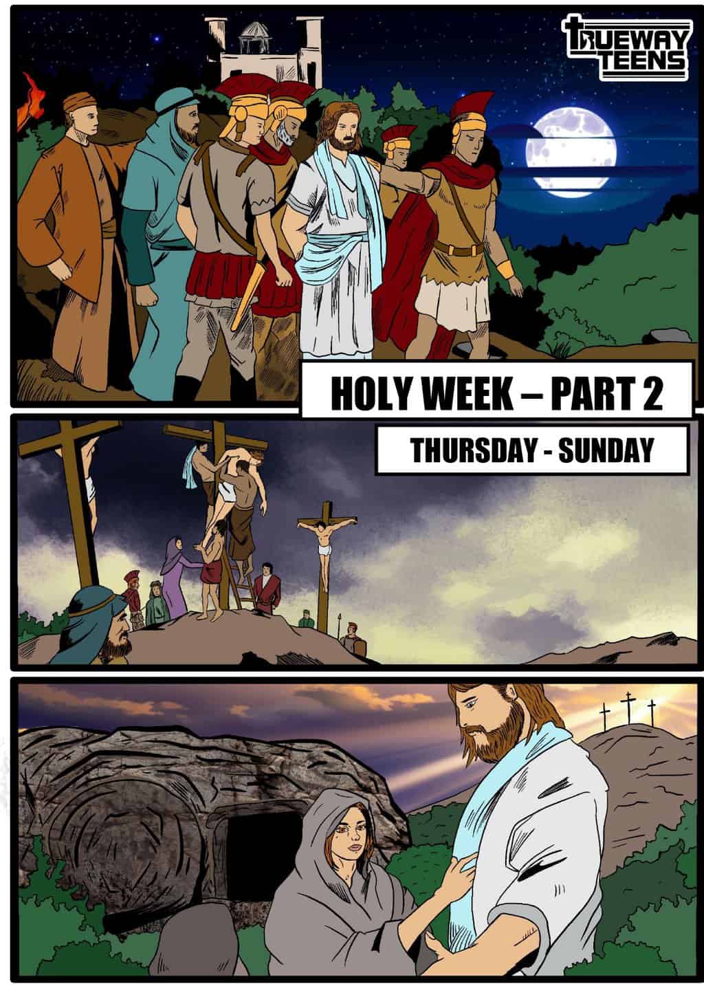 Holy Week (2) - Good Friday and Easter (Bible lesson for teens ...
