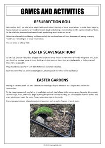 Holy Week (2) - Good Friday and Easter (Bible lesson for teens ...