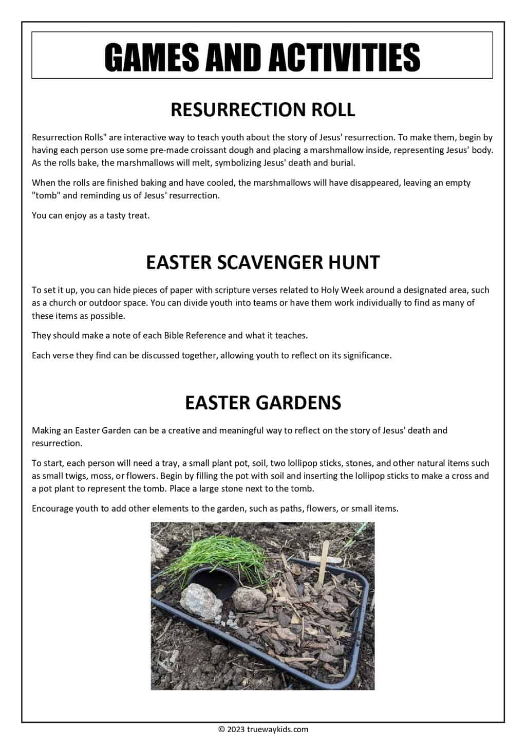 Holy Week (2) - Good Friday and Easter (Bible lesson for teens ...