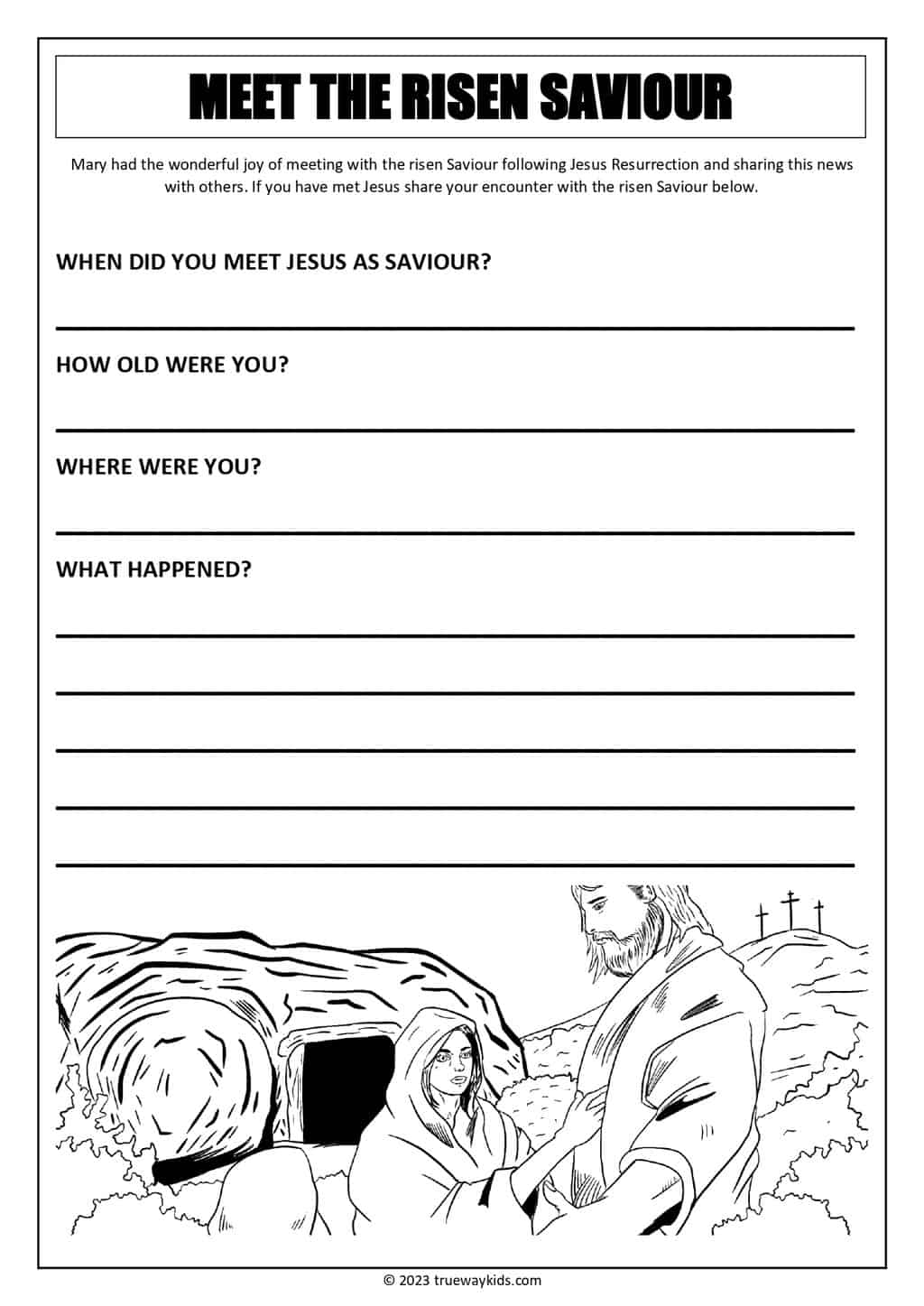 Holy Week (2) - Good Friday and Easter (Bible lesson for teens ...