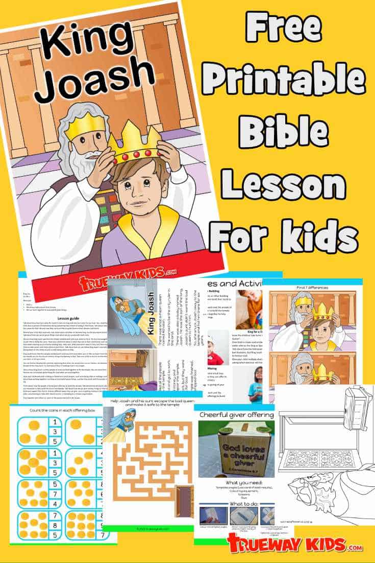 King Joash - Bible lesson for kids - Trueway Kids