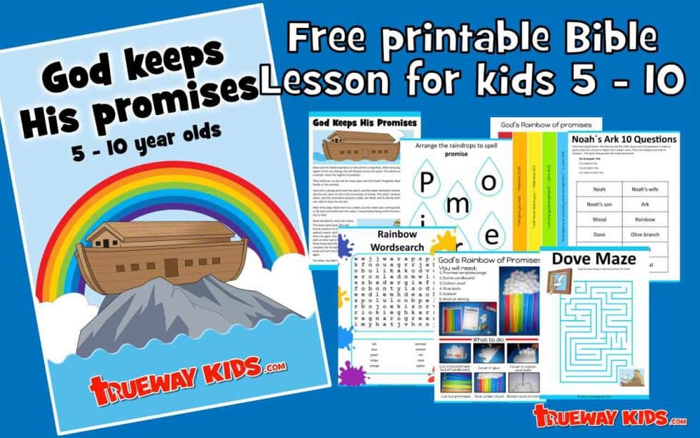 God keeps His promises (Bible lesson for 5 - 10 year old) - Trueway Kids