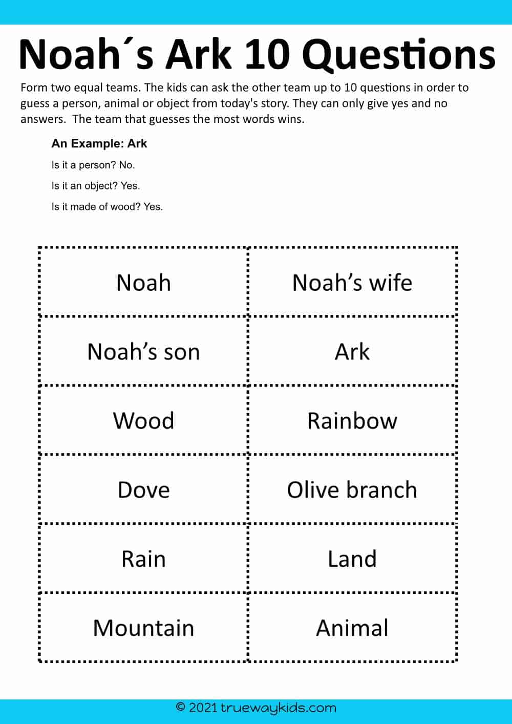 God keeps His promises (Bible lesson for 5 - 10 year old) - Trueway Kids