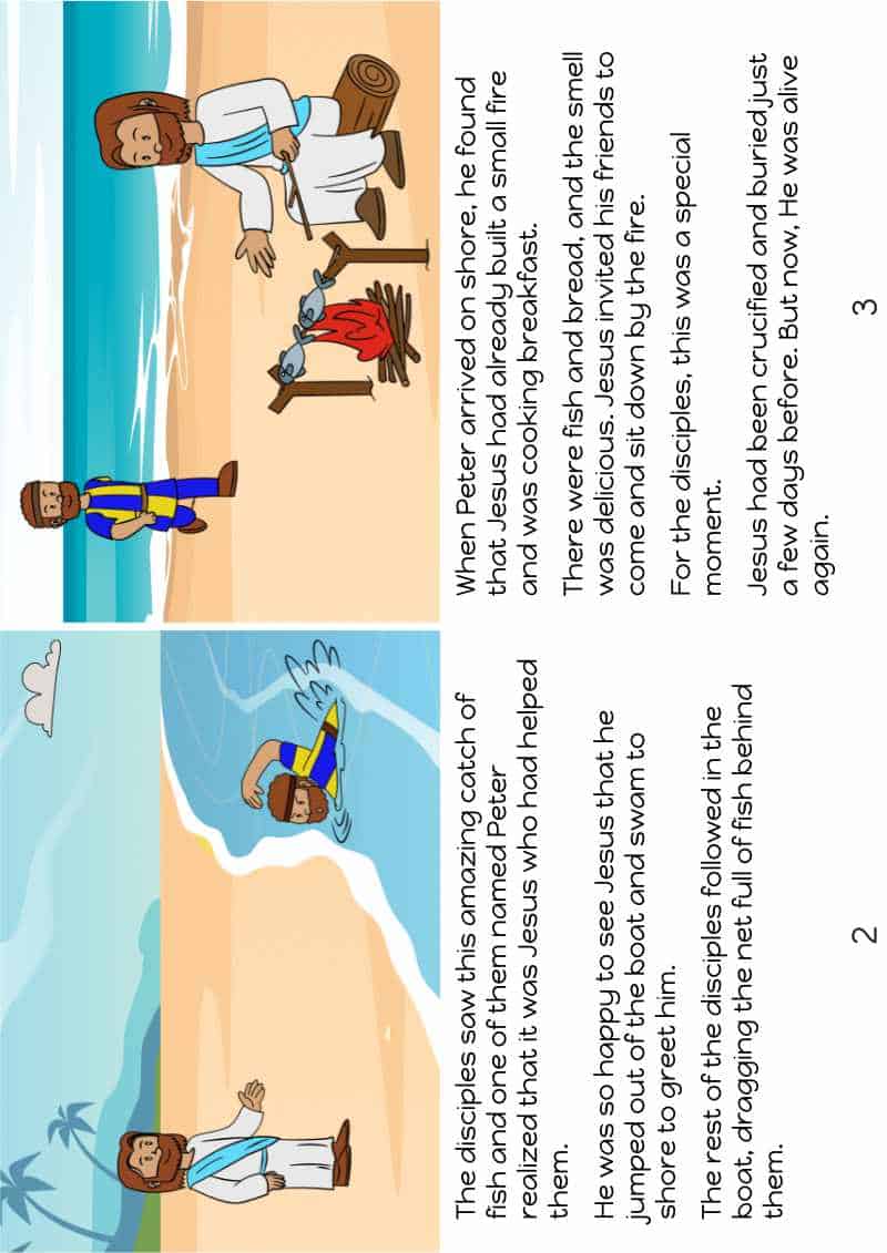 Jesus restores Peter - Bible lessons for kids - Trueway Kids