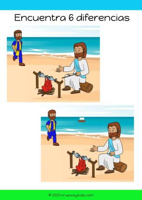 Jesús restaura a Pedro - Lección de la Biblia para niños - Trueway Kids