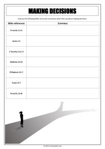 Abraham and Lot Separate - Genesis 13 (Bible lesson for teens ...